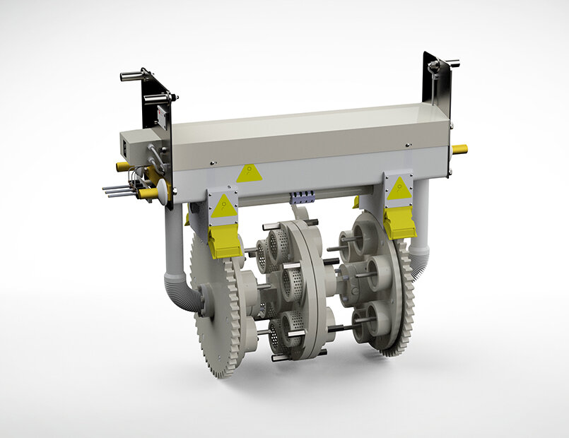 Barrel plating unit GALVABAR for bar stock